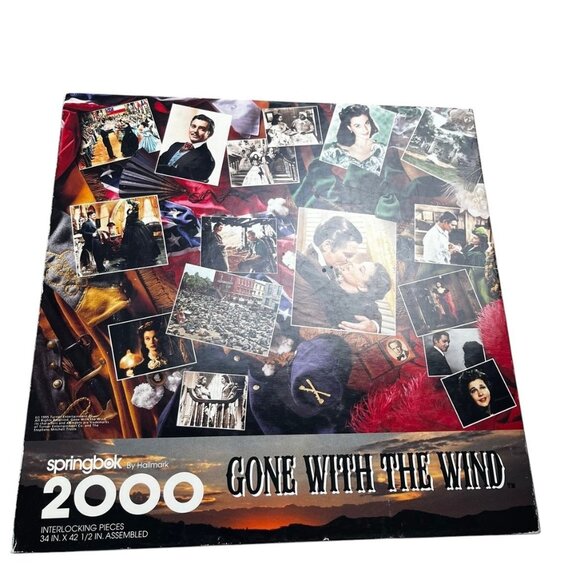 Springbok | Games | Gone With The Wind Springbok 200 Piece Puzzle ...